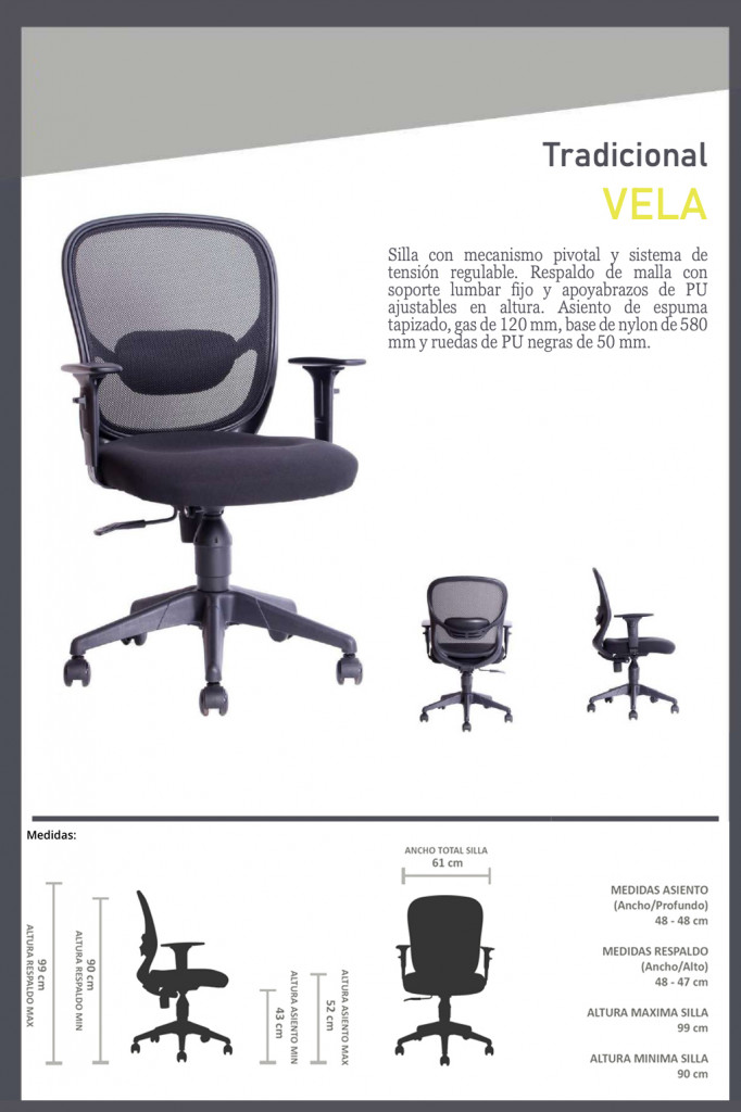 EJECUTIVA SILLA VELA - Idea Market SpA