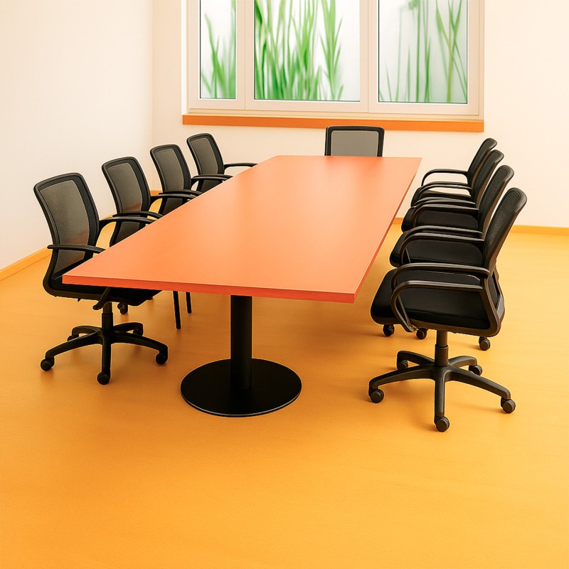 MESA DE REUNION RECTANGULAR 10 PERSONAS - Idea Market SpA